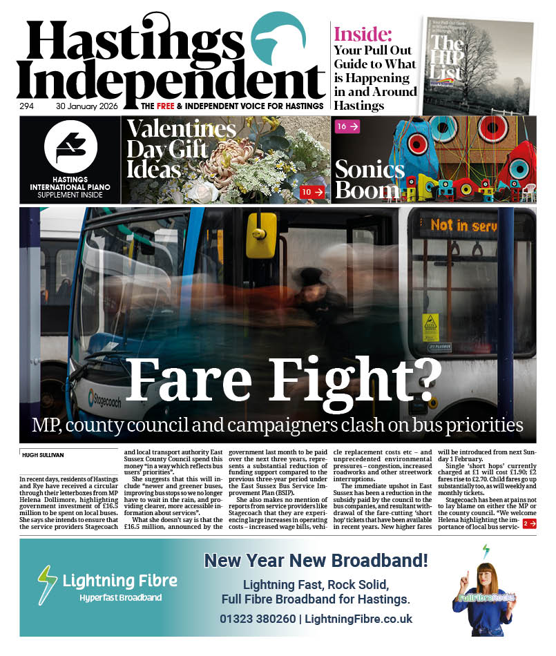 Sonics Boom – Hastings Independent Press